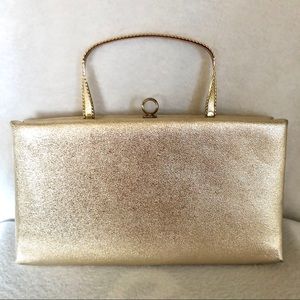 After Five | Bags | Vintage After Five Metallic Gold Evening Bag | Poshmark